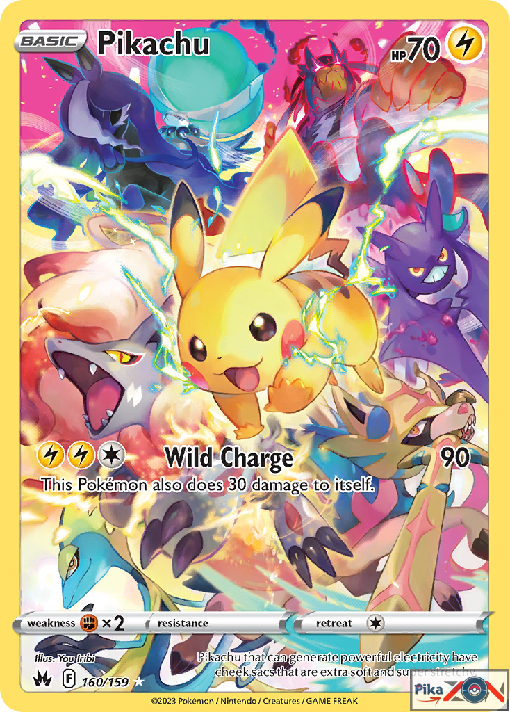 Check De Actuele Waarde Van Je Pikachu Pokemon Kaart Uit De Crown Check De Actuele Waarde Van Je Pikachu Pokemon Kaart Uit De Crown