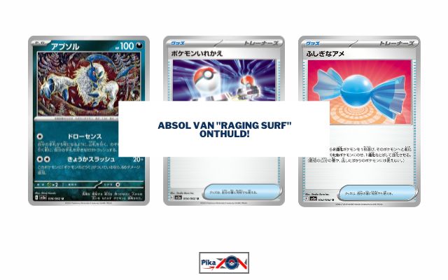 Absol van "Raging Surf" onthuld! - Pikazon.nl